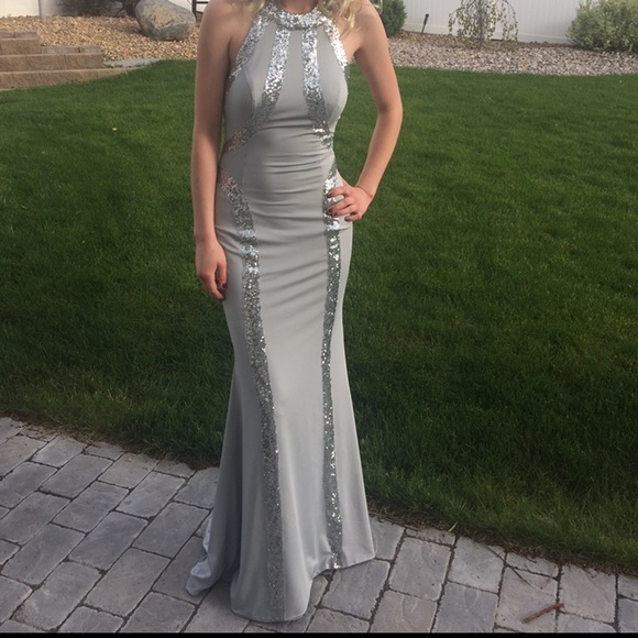 Dresses | Form Fitting Sequined Prom Dress | Poshmark
